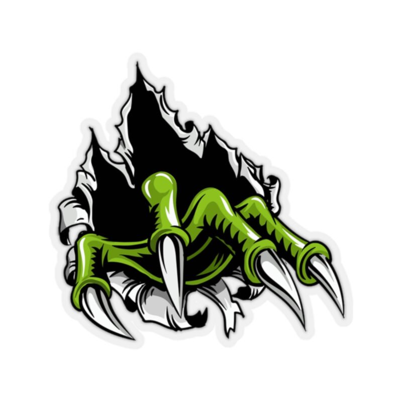 Monster Claws Logo Sticker | Teesperky