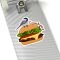 Chickadee Bird Cheese Burger Sticker | Teesperky