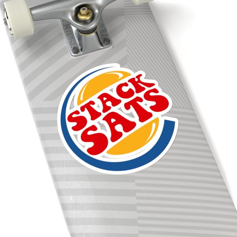 Stack Sats Sticker | Teesperky