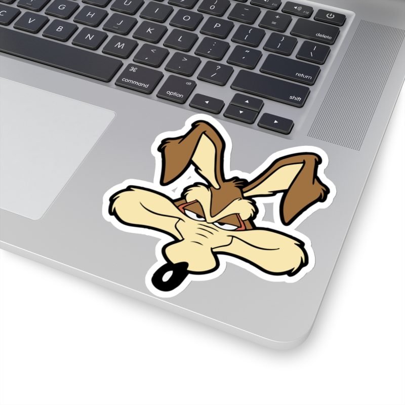 Wile E Coyote Head Sticker | Teesperky