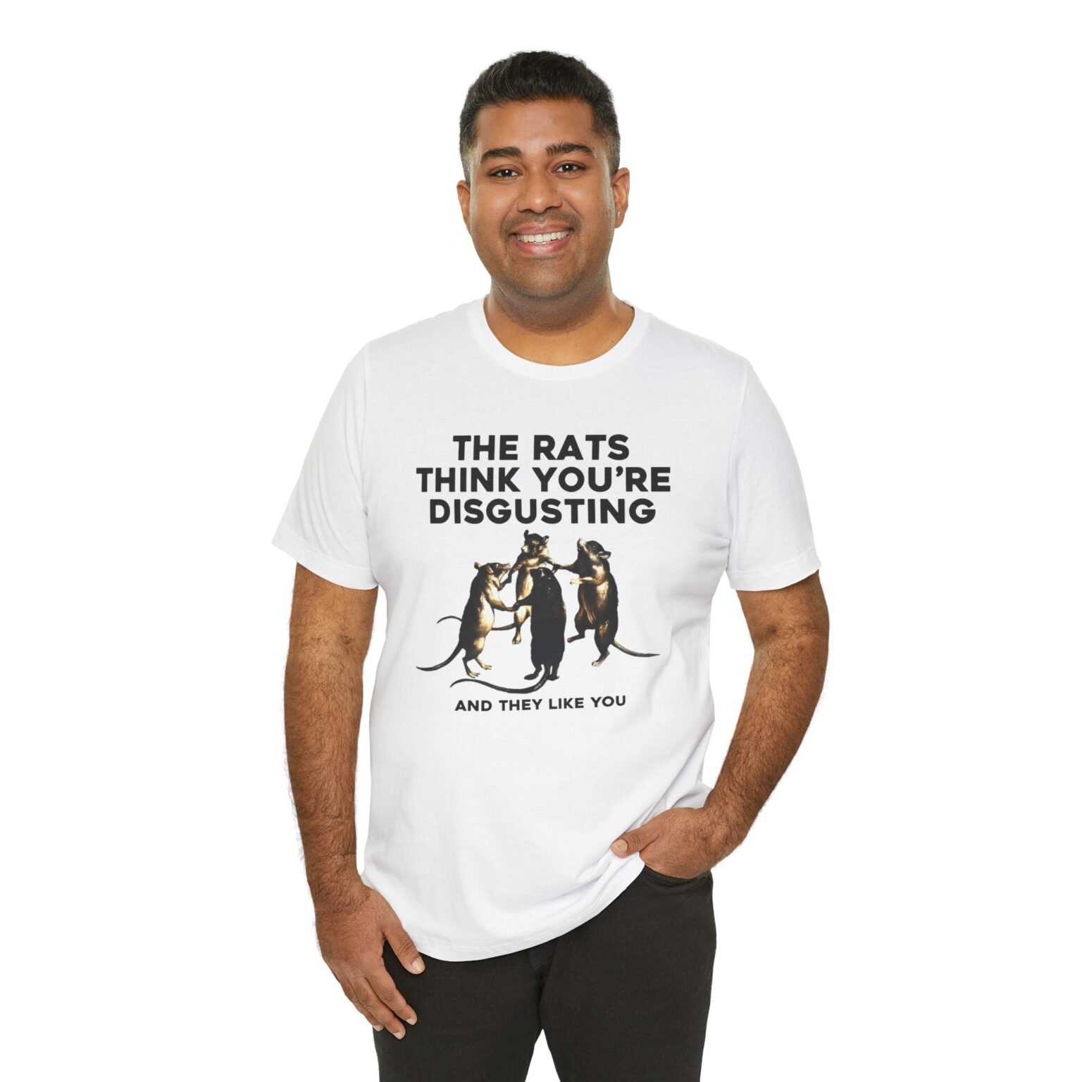 The Rats Think You're Disgusting T-Shirt | Teesperky